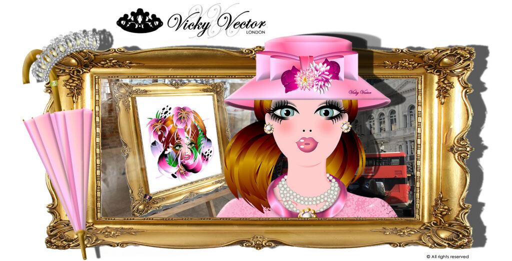 Vicky Vector – Vicky Vector London – Digital Art – Illustrations ...