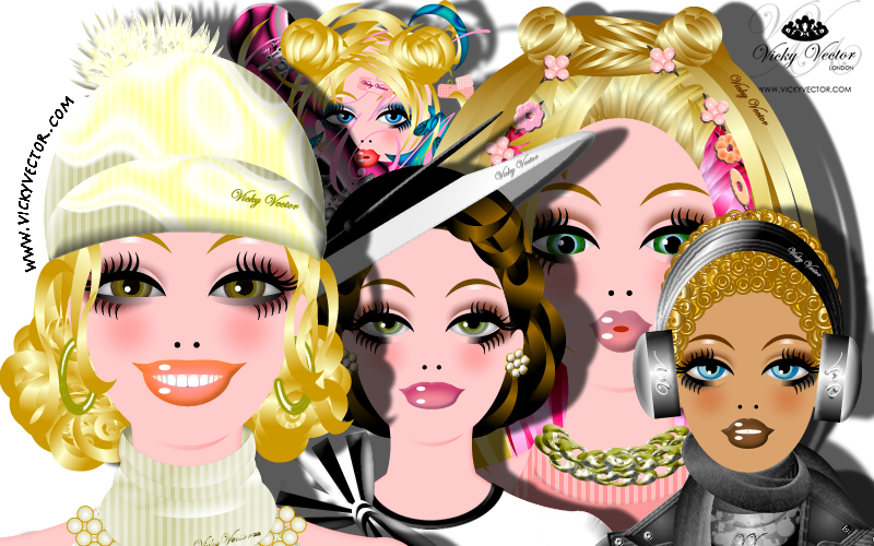 Vicky Vector – Vicky Vector London – Digital Art – Illustrations ...